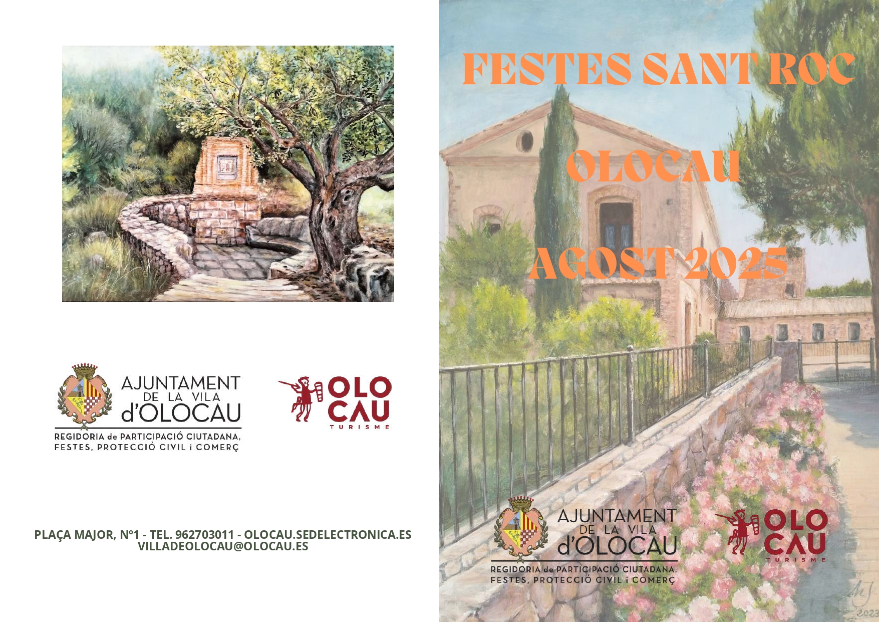 Fiestas de San Roque Olocau 2025 - Turismo Olocau